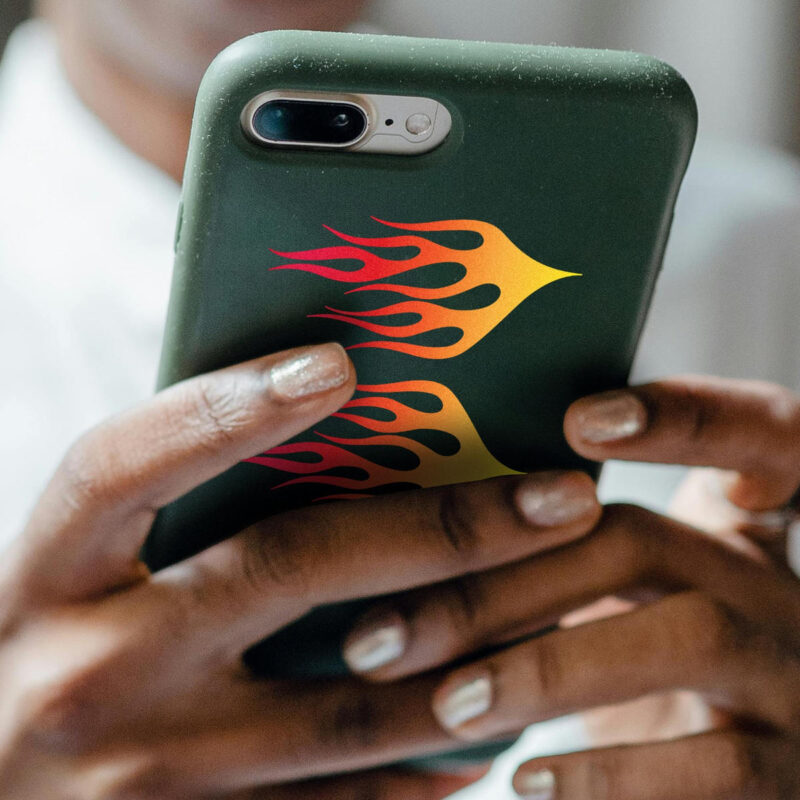Flame Vinyl Stickers - Stickers Factory
