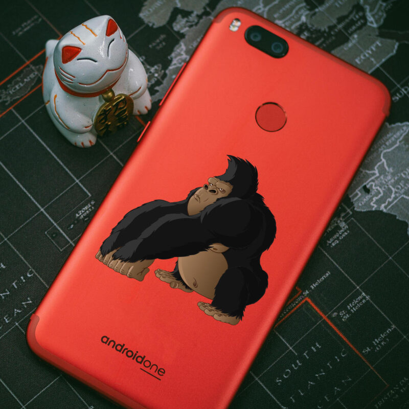 Majestic Gorilla Sticker - Stickers Factory