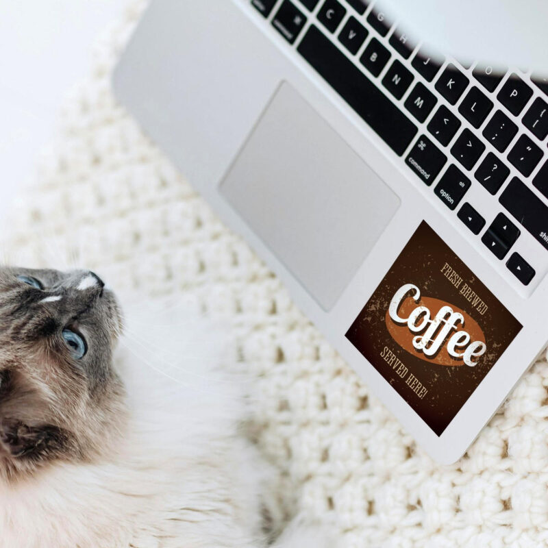 Vintage Coffee Vinyl Sticker - Stickers Factory