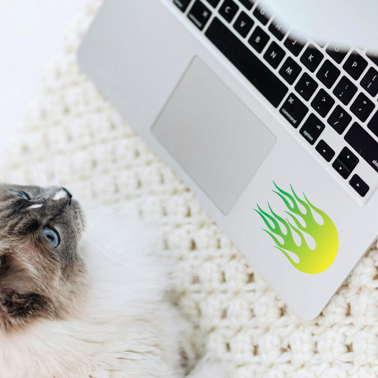 Gradient Green - Stickers Factory