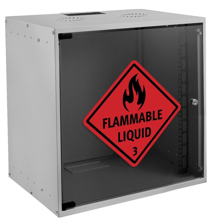Flammable Liquid Warning Sticker - Stickers Factory