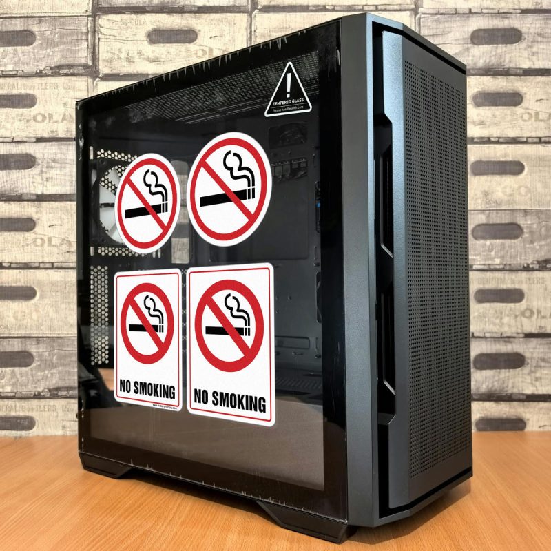 No Smoking Stickers - Stickers Factory