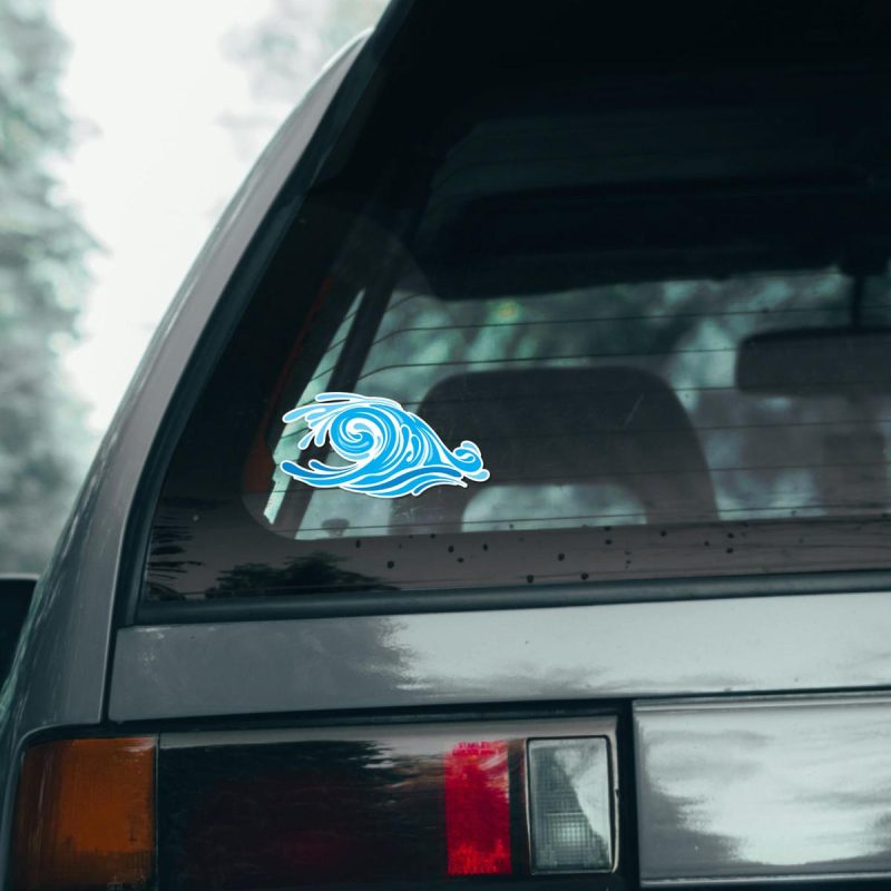 Ocean Wave Sticker - Stickers Factory