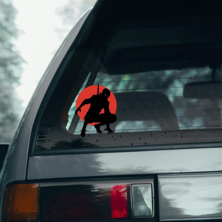 Stealth Ninja Vinyl Sticker - Stickers Factory
