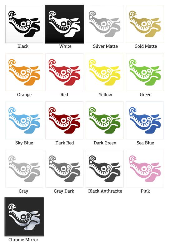 Aztec-Inspired Tribal Design Sticker - Stickers Factory