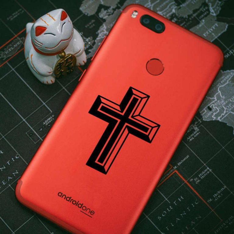 Bold Cross Sticker - Stickers Factory