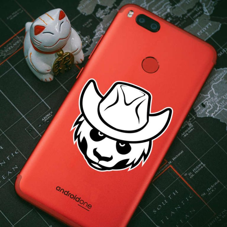 Cowboy Panda Vinyl Sticker - Stickers Factory