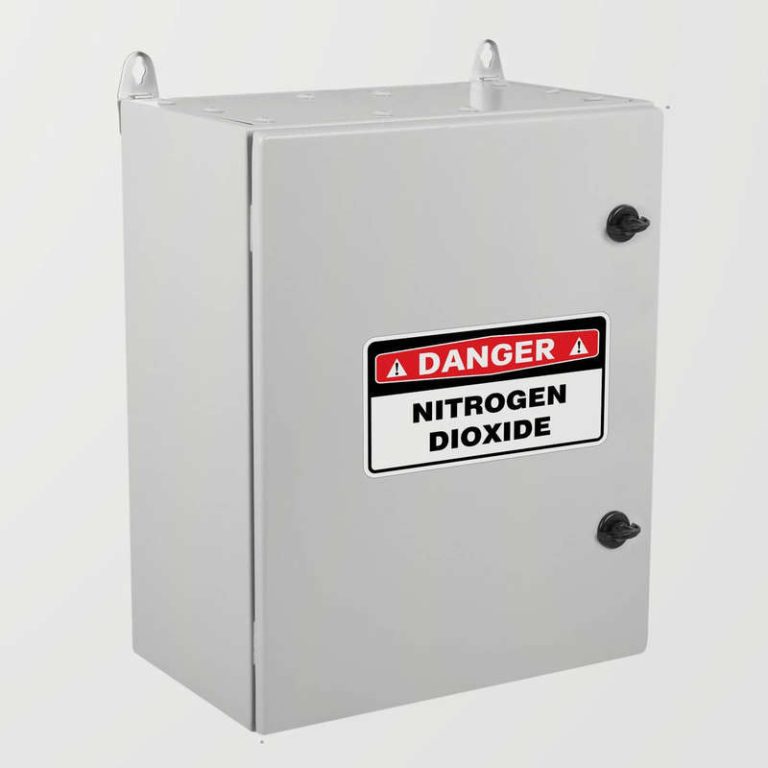 Danger Nitrogen Dioxide Sticker - Stickers Factory