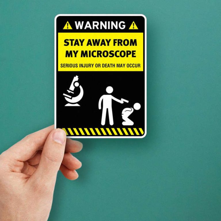 Funny Warning Sticker - Stickers Factory