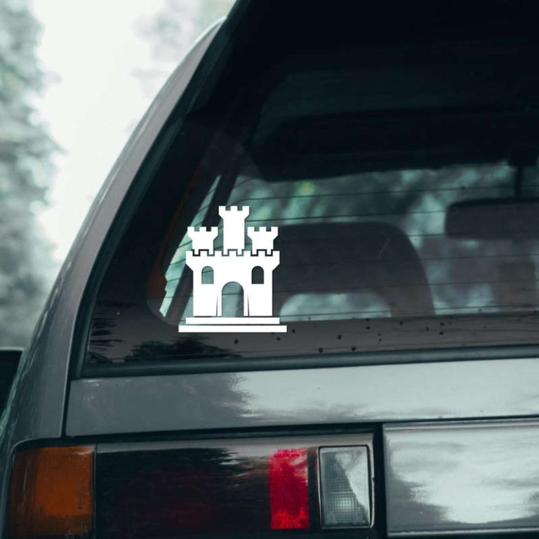 Medieval Castle Sticker - Stickers Factory