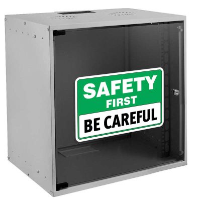 Safety First Sticker – "Safety First, Be Careful" Vinyl - Stickers Factory