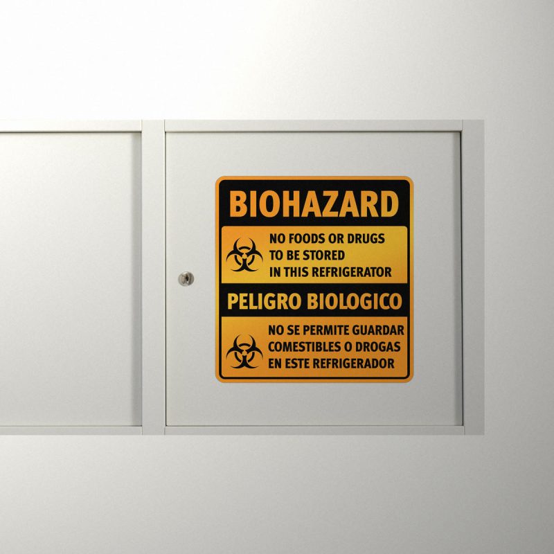 Biohazard Warning Sign - Stickers Factory