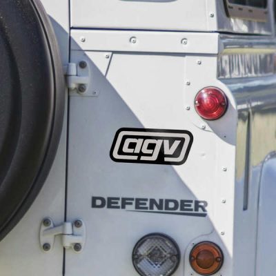 AGV Helmet Logo Sticker Set - Stickers Factory