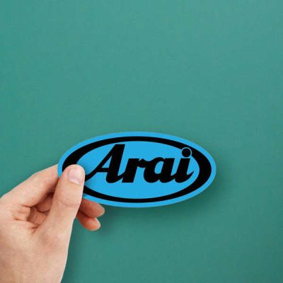 Arai Helmet Logo Sticker - Stickers Factory