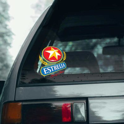 Estrella Damm Logo Sticker - Stickers Factory