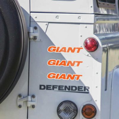 Giant Logo Sticker Set - Stickers Factory